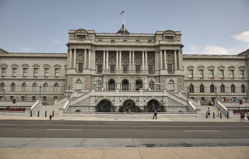 Library of Congress Washington DC Editorial Stock Photo - Image of ...