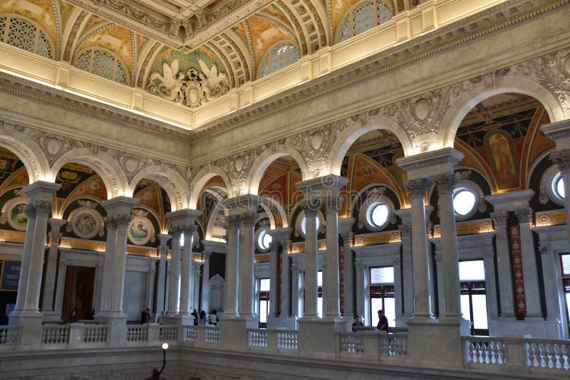 Library of Congress in Washington DC Editorial Photography - Image of ...