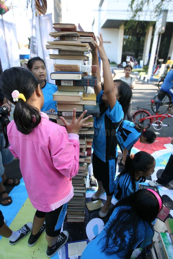 Library day editorial stock image. Image of indonesia - 33670669