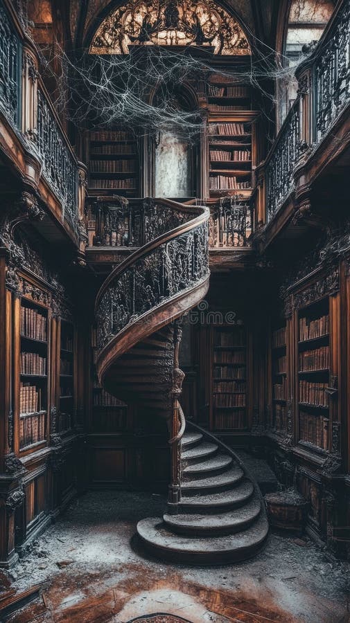 Library Demonstration: Book Collection, Reading Area, Educational ...