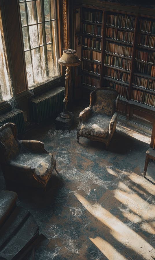 Library Demonstration: Book Collection, Reading Area, Educational ...