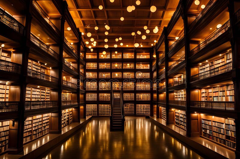 The Library of Emotions-Library Concept Stock Illustration ...