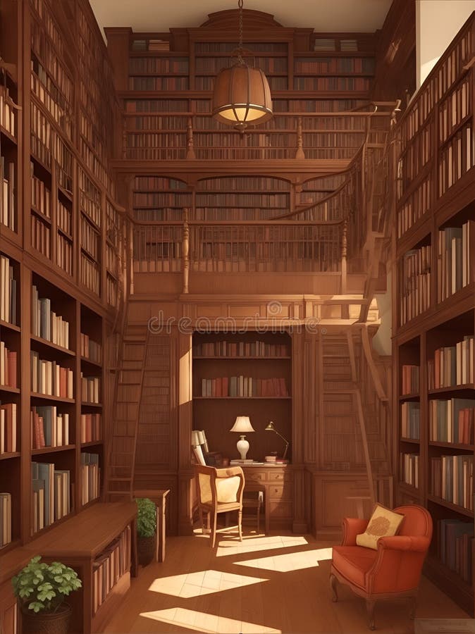 Cozy Library Corner Vector Stock Photos - Free & Royalty-Free Stock ...
