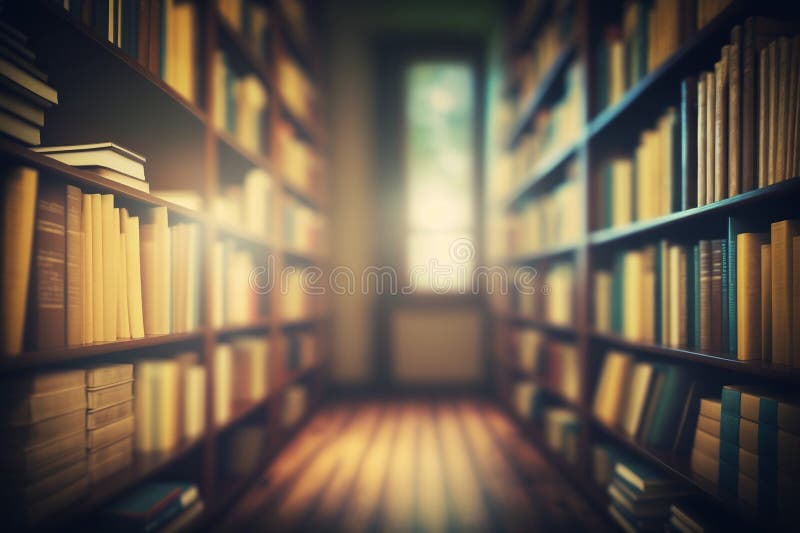 Library Full of Orderly Publications, Created with Generative AI Stock ...