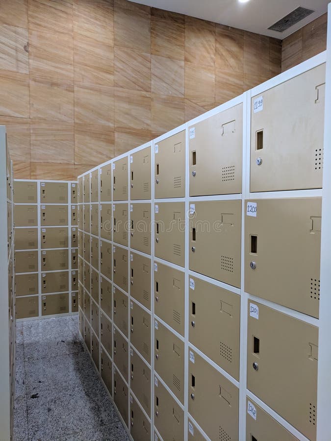 Library locker editorial stock photo. Image of belongings - 222360538