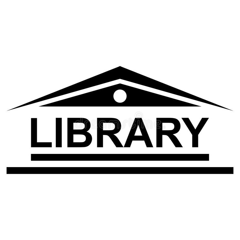Library Logo, Book Reading Education Learning for Knowledge Stock ...
