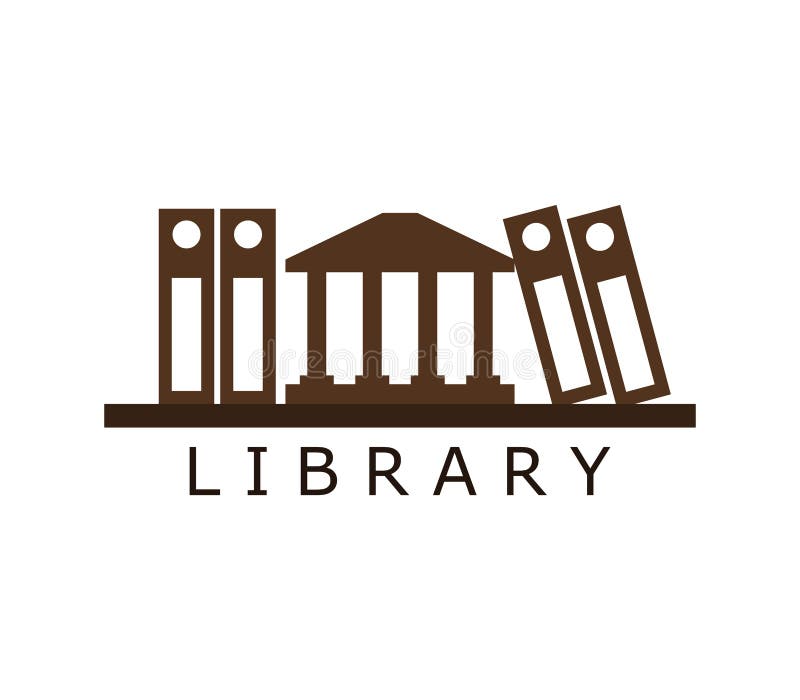 Library logo stock illustration. Illustration of kids - 111062929