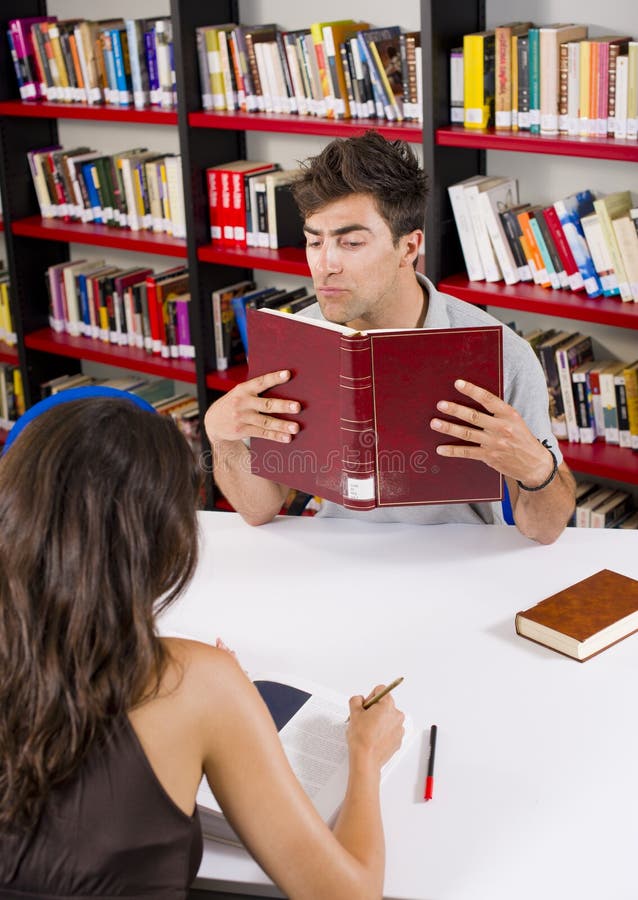 Library love stock image. Image of concentration, happy - 19659753