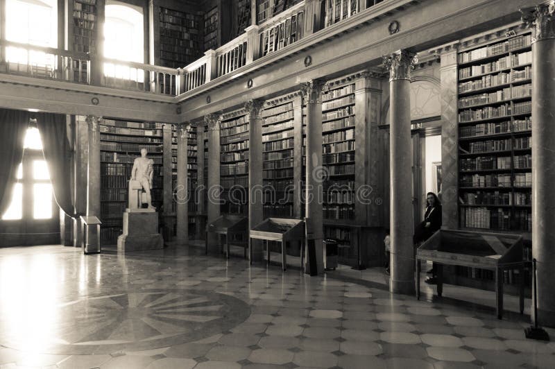 Treasures in the library editorial photography. Image of monastery ...