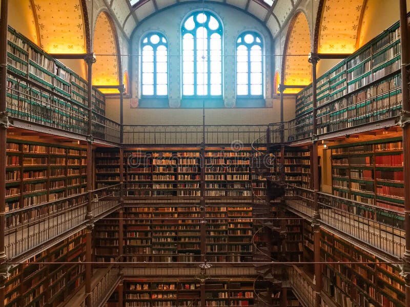 Museum library editorial stock image. Image of silence - 141956474