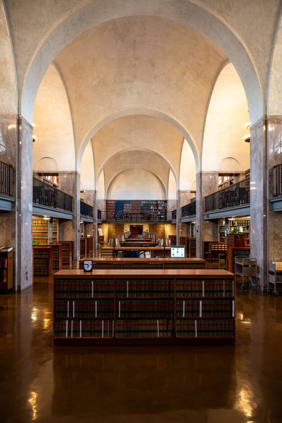 Library in Nebraska State Capitol Editorial Image - Image of government ...