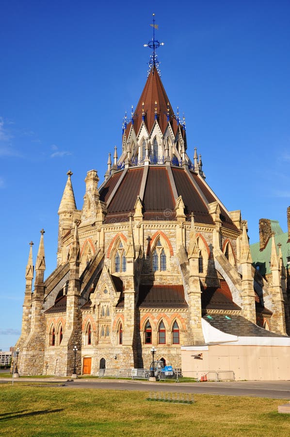 Library of Parliament, Ottawa, Canada Stock Photo - Image of ...