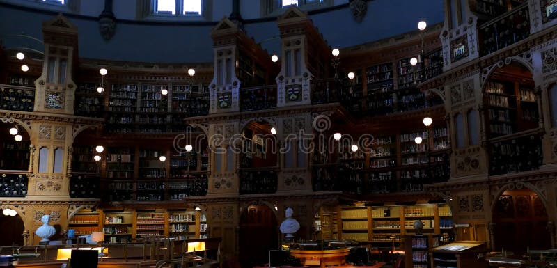 Library of Parliament in Ottawa - Ontario, Canada Editorial Photo ...