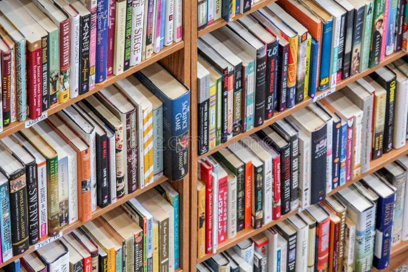 Library, Public Library, Bookcase, Bookselling Stock Image - Image of ...