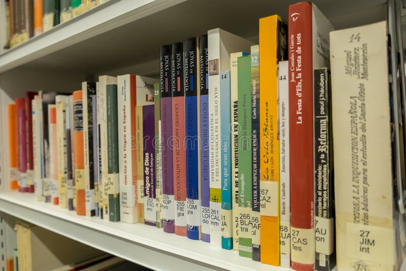 Library, Public Library, Shelving, Bookcase Stock Image - Image of ...