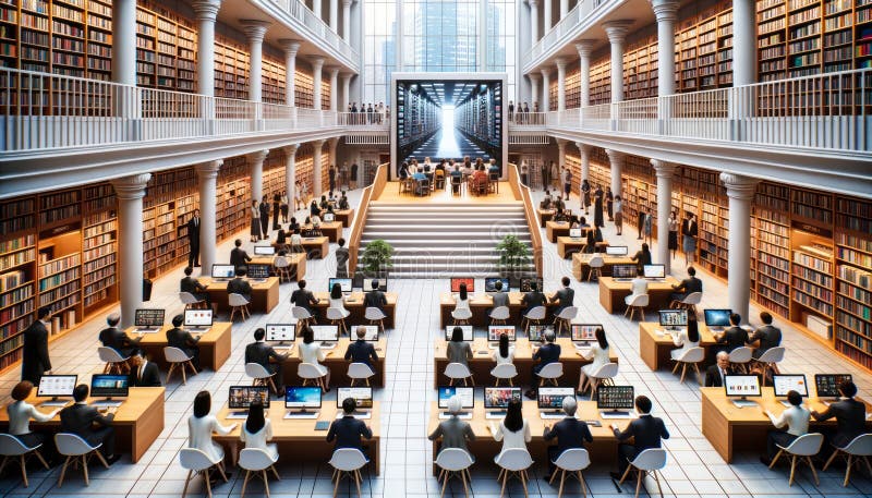 Library Reimagined a Public Learning Space Transforms into a Digital ...