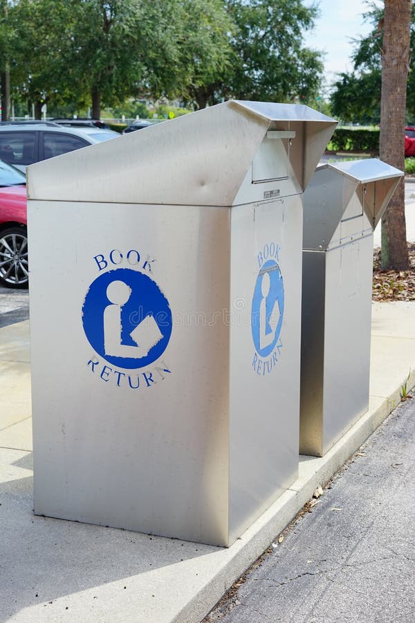Library Return Drop Box stock photo. Image of jersey - 73388630