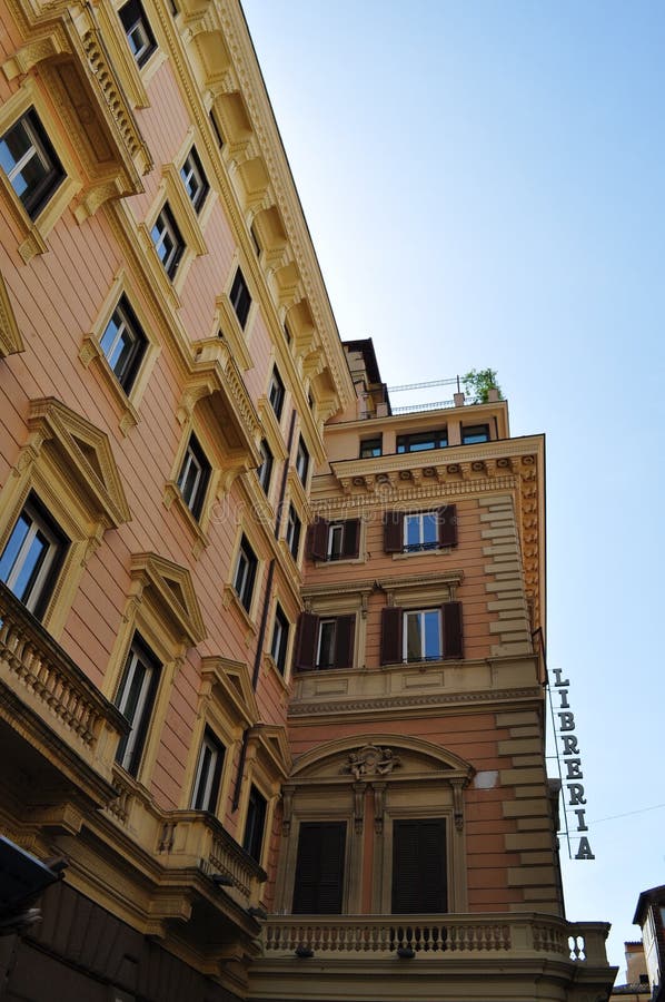 Library in Rome stock photo. Image of summer, architecture - 31219090