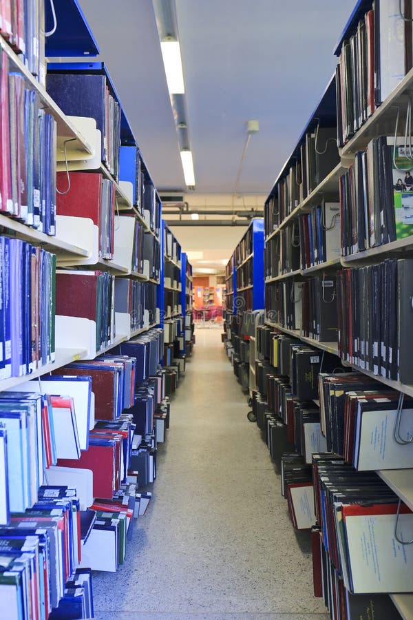 Library Setting with Books and Reading Material Editorial Photo - Image ...