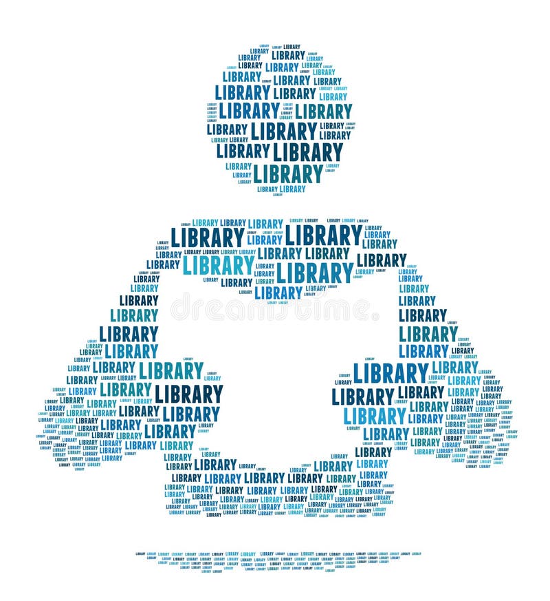 Library Sign stock illustration. Illustration of school - 23231564