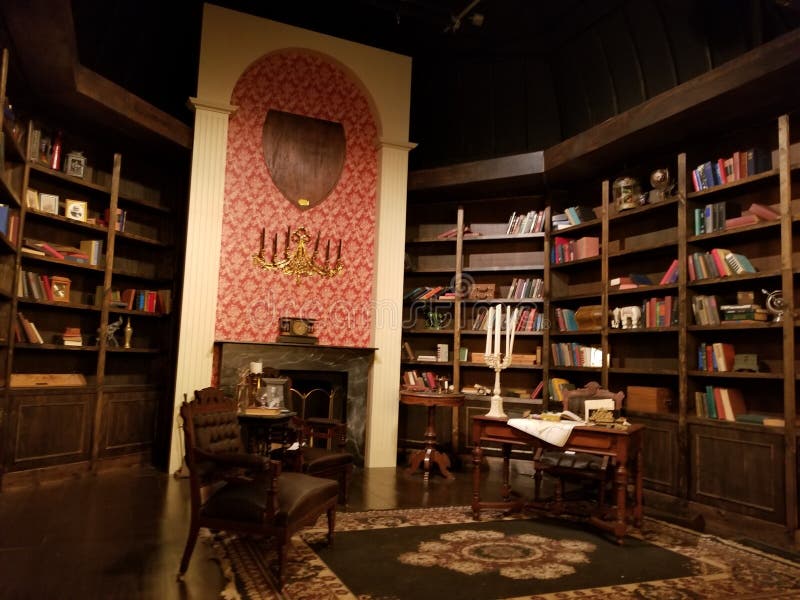 Library stage at theatre editorial photo. Image of hope - 115477611