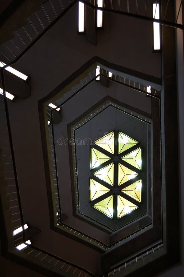 Library Staircase, Geometric Image Stock Photo - Image of geometric ...
