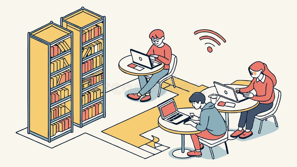 Library Study and Students Reading and Library Environment Generative ...