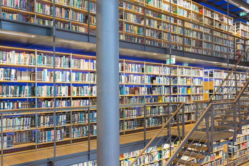 Library Technical University Delft in the Netherlands Editorial Image ...