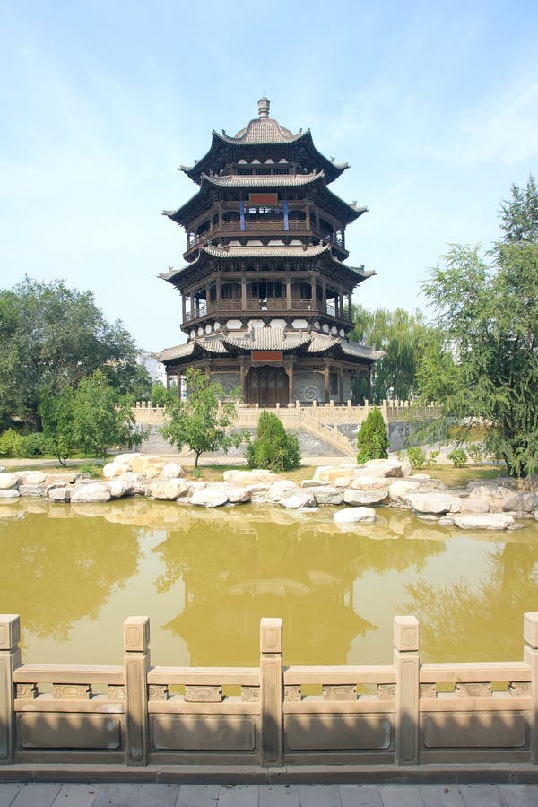 Library tower stock image. Image of garret, historical - 26798871