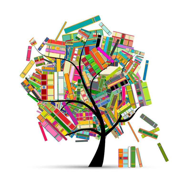 Library Tree Stock Illustrations – 4,224 Library Tree Stock ...