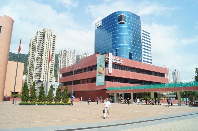 The Library in Tuen Mun, Hongkong Editorial Stock Photo - Image of kong ...
