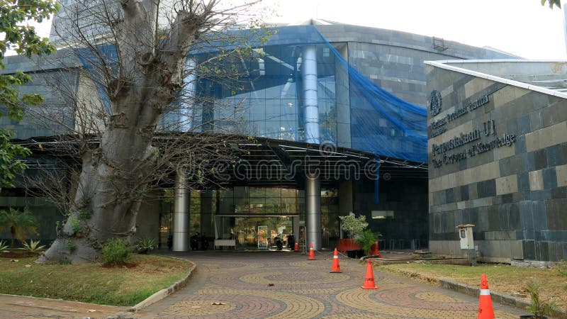 Library of University of Indonesia Editorial Photo - Image of urban ...