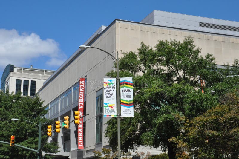 Library of Virginia in Richmond, Virginia Editorial Photography - Image ...