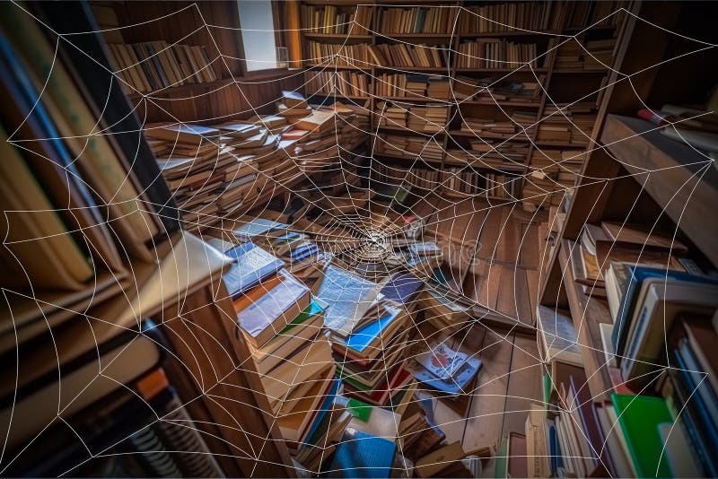 Surreal Library Stock Illustrations – 335 Surreal Library Stock ...