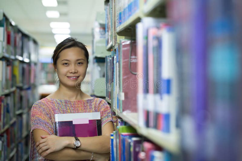 Library stock image. Image of study, students, portrait - 58110017