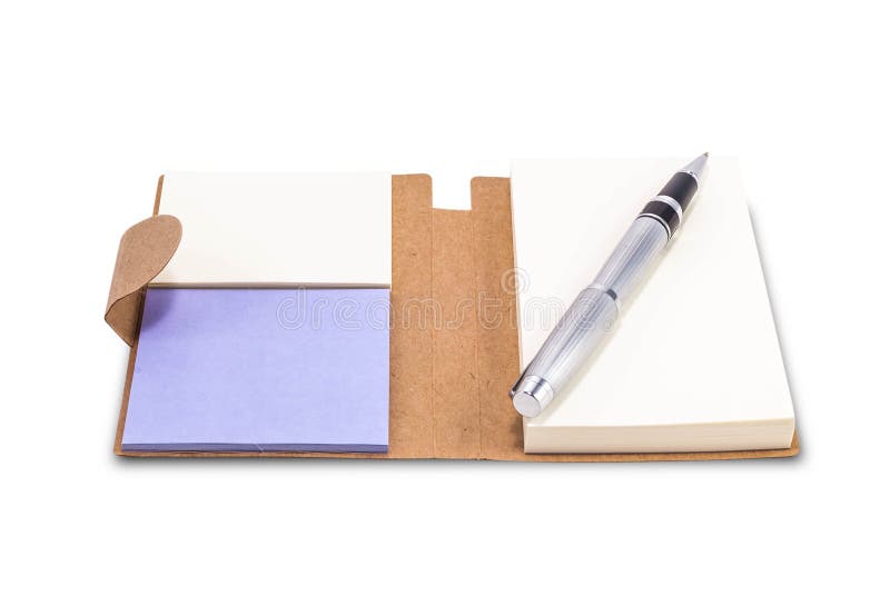 Libreta con la pluma imagen de archivo. Imagen de elegante - 42433399