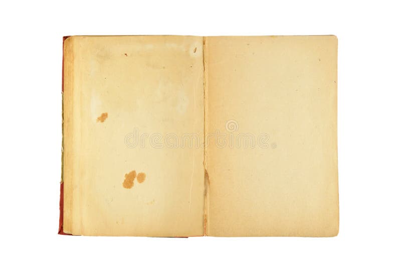 Libri Aperti Isolati Su Fondo Bianco Fotografia Stock - Immagine di ...