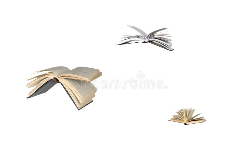 Libri di volo immagine stock. Immagine di libro, studio - 5621781