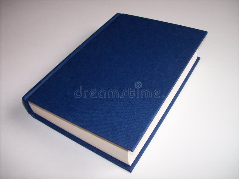 Libro azul imagen de archivo. Imagen de cubierta, diario - 4200051