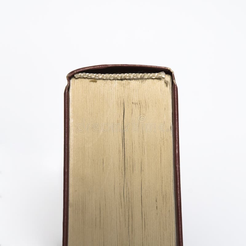 Libro Cerrado Con El Hardcover Foto de archivo - Imagen de texto ...