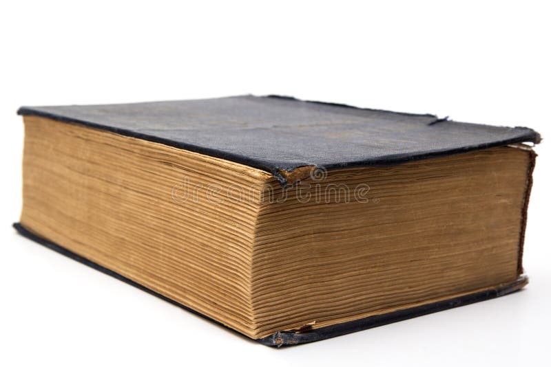 Libro cerrado grande viejo foto de archivo. Imagen de vector - 69671078