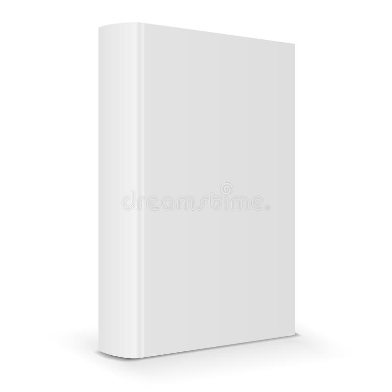 Libro en blanco ilustración del vector. Ilustración de frente - 42911314