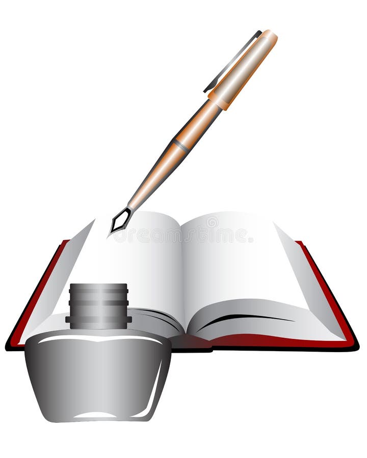 Libro Del Concepto De La Ciencia Ilustración del Vector - Ilustración ...