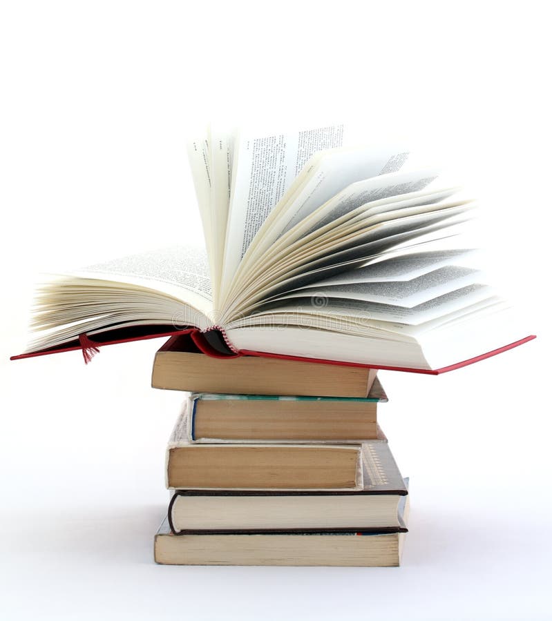 Clave y libros imagen de archivo. Imagen de libros, literatura - 4120121