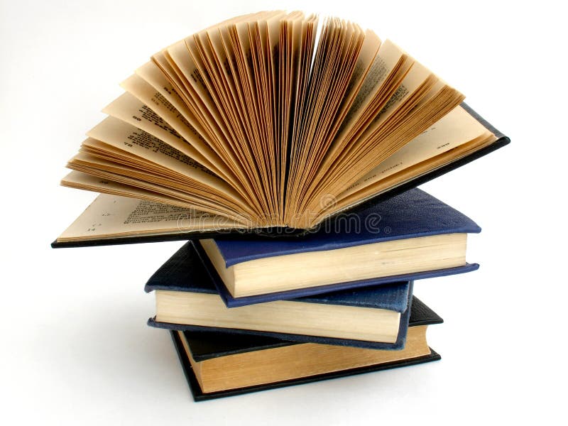 Libros imagen de archivo. Imagen de pila, torre, estudio - 654279