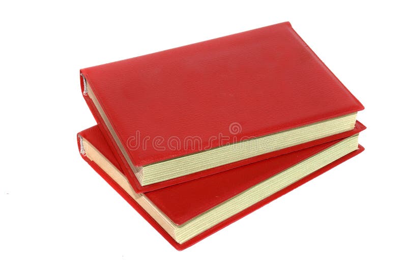 Libros Viejos Del Color Rojo Foto de archivo - Imagen de objetos ...