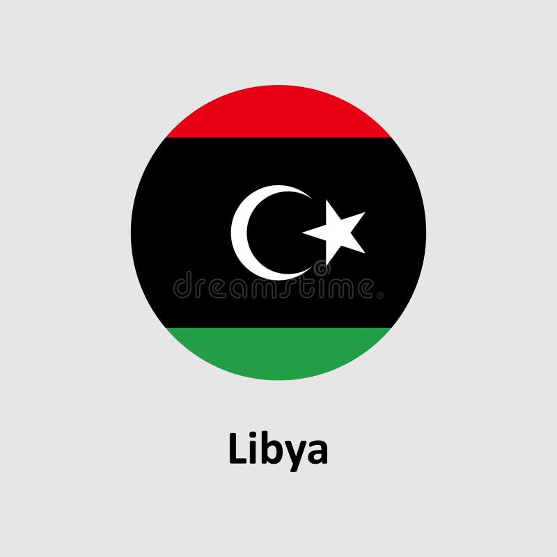 Libya flag background stock vector. Illustration of destination - 120666503