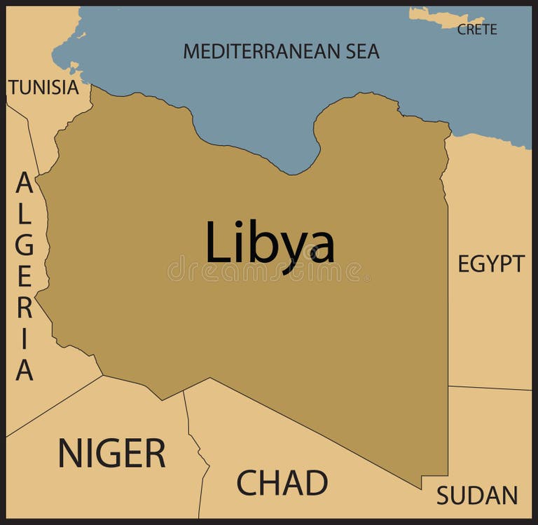 Libya Country Map Stock Illustrations – 7,415 Libya Country Map Stock ...