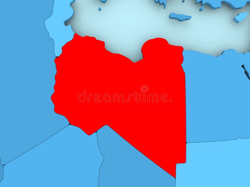 Political Map Libya Stock Illustrations – 1,116 Political Map Libya ...