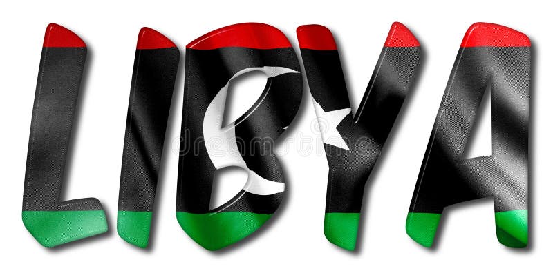 Word Libya White Background Stock Illustrations – 88 Word Libya White ...